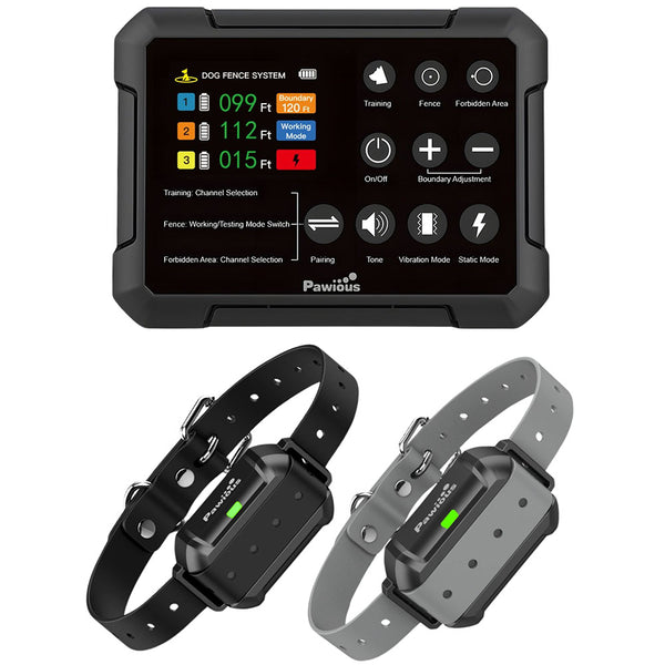 Wireless Dog Fence & Forbidden Area F900Plus - High Precision, Set for ...